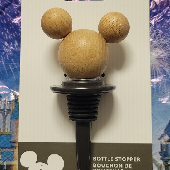 Disney | Kitchen | Disney Wooden Mickey Mouse Bottle Stopper | Poshmark